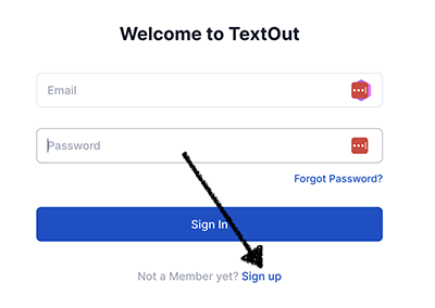 Before Your Text Party: Signing up for TextOut | Indivisible
